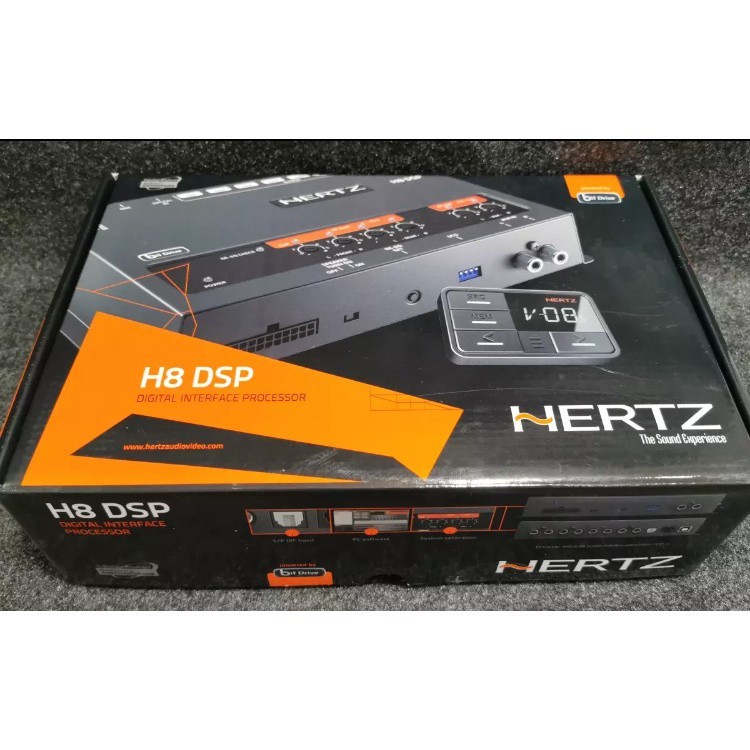 Hertz H8 DSP DRC sound processor DSP laba cena nopirkt interneta veikalā Rīgā
